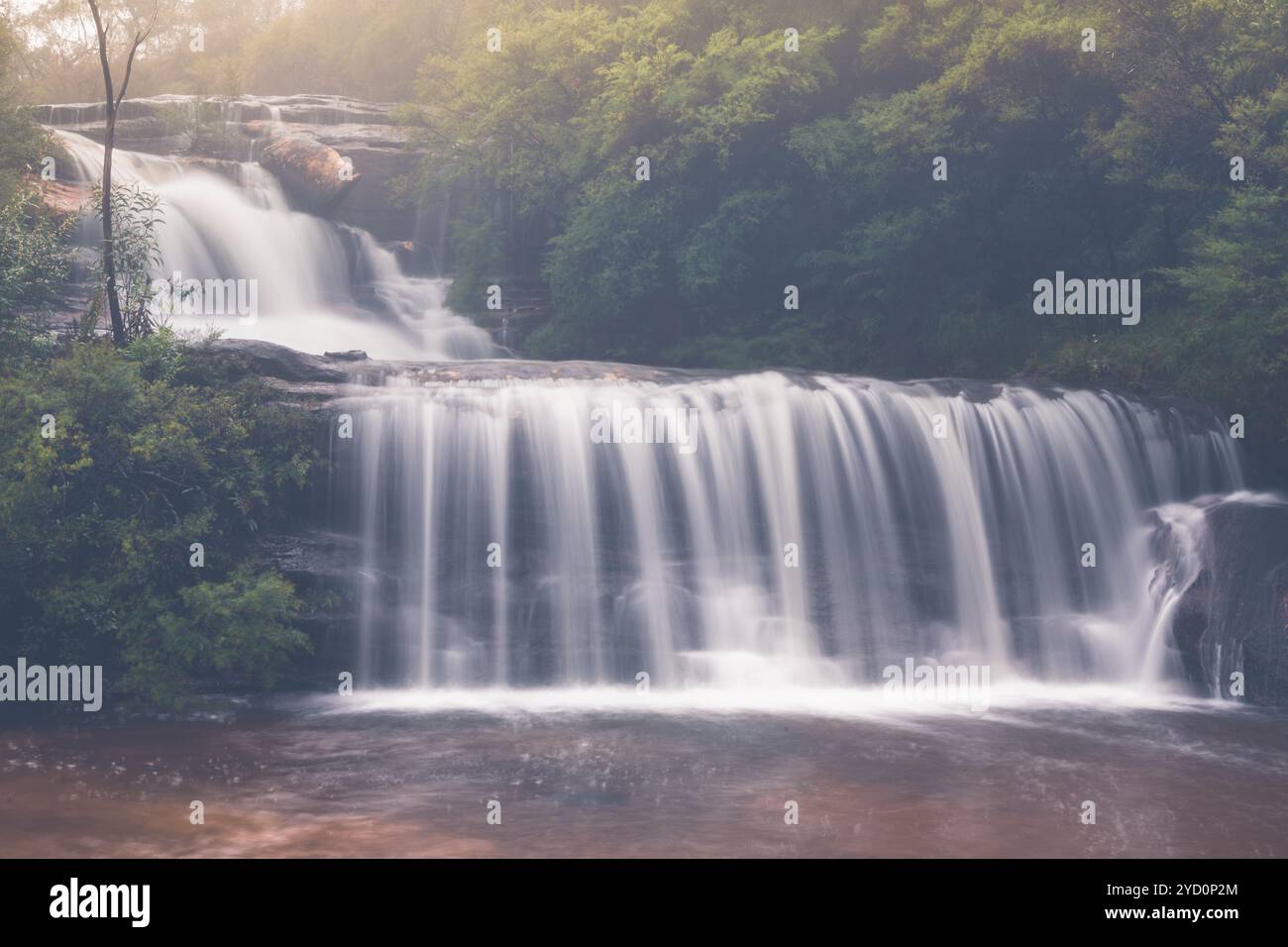 Beautiful full flowing waterfalls after rain Stock Photo - Alamy