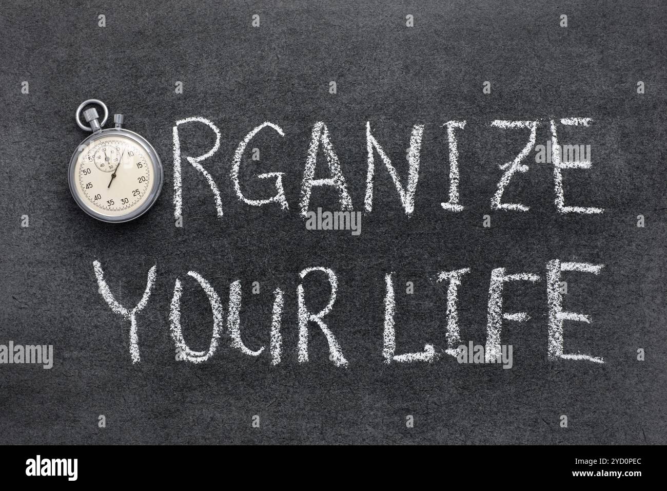 Organize your life Stock Photo - Alamy