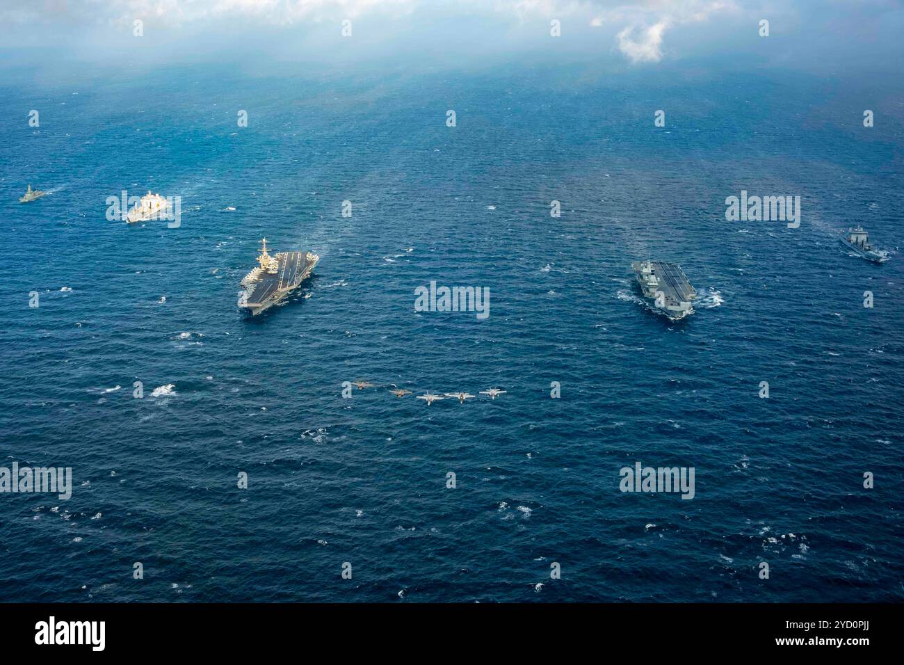 241024-N-JR318-2672 NORTH SEA (Oct. 24, 2024) From left, the Portuguese ...