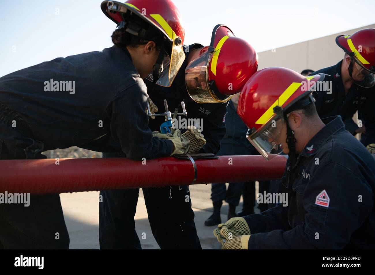 NAVAL BASE SAN DIEGO (Oct. 22, 2024) Damage Controlman 3rd Class ...