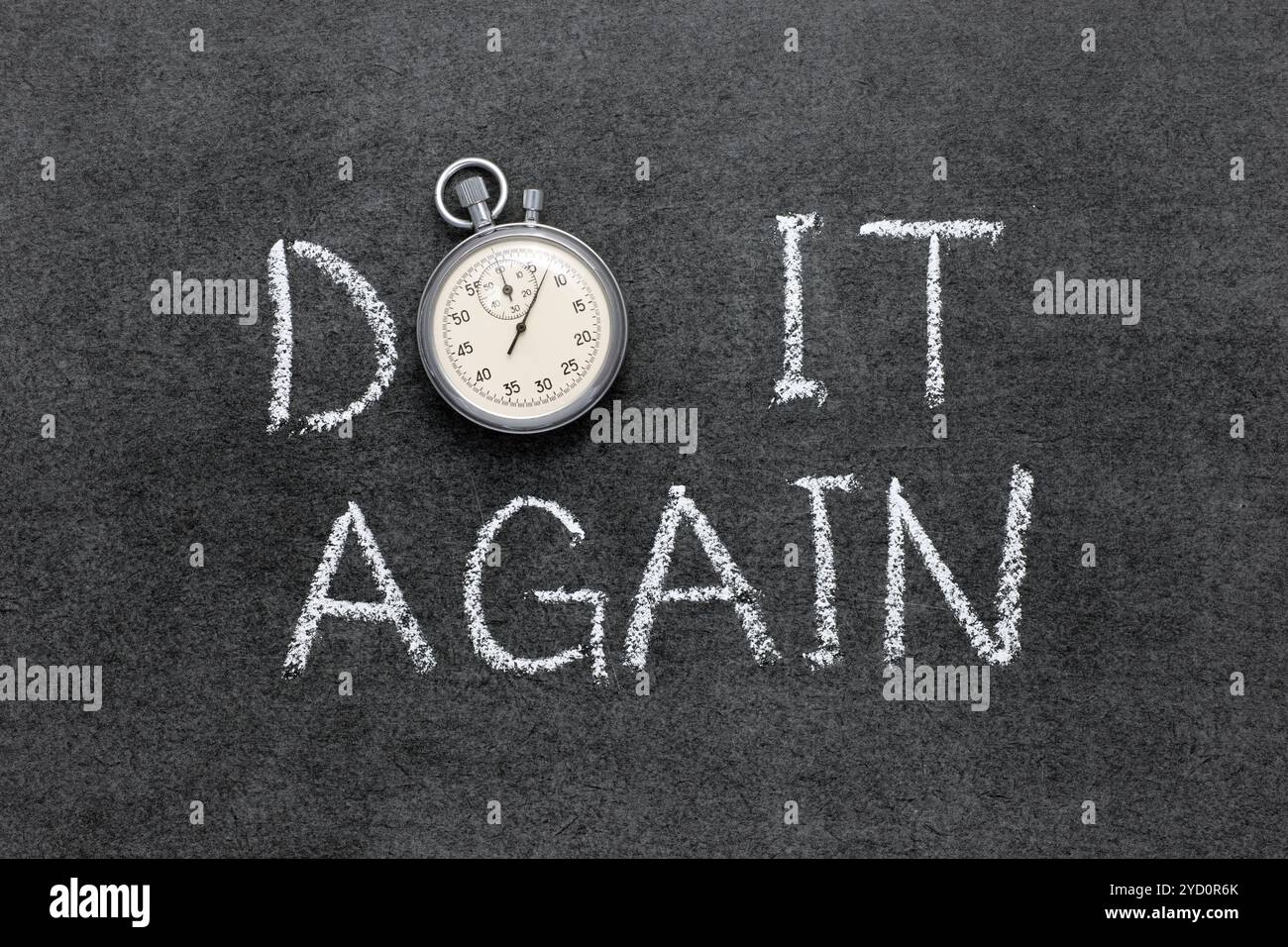 Do it again Stock Photo - Alamy