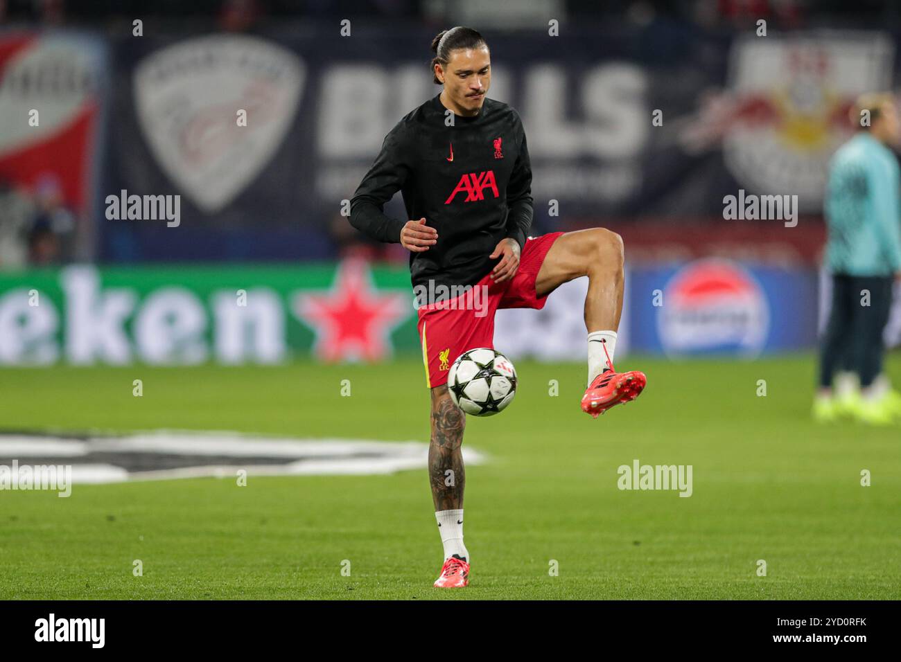Darwin Nunez of FC Liverpool seen in action during the UEFA Champions ...
