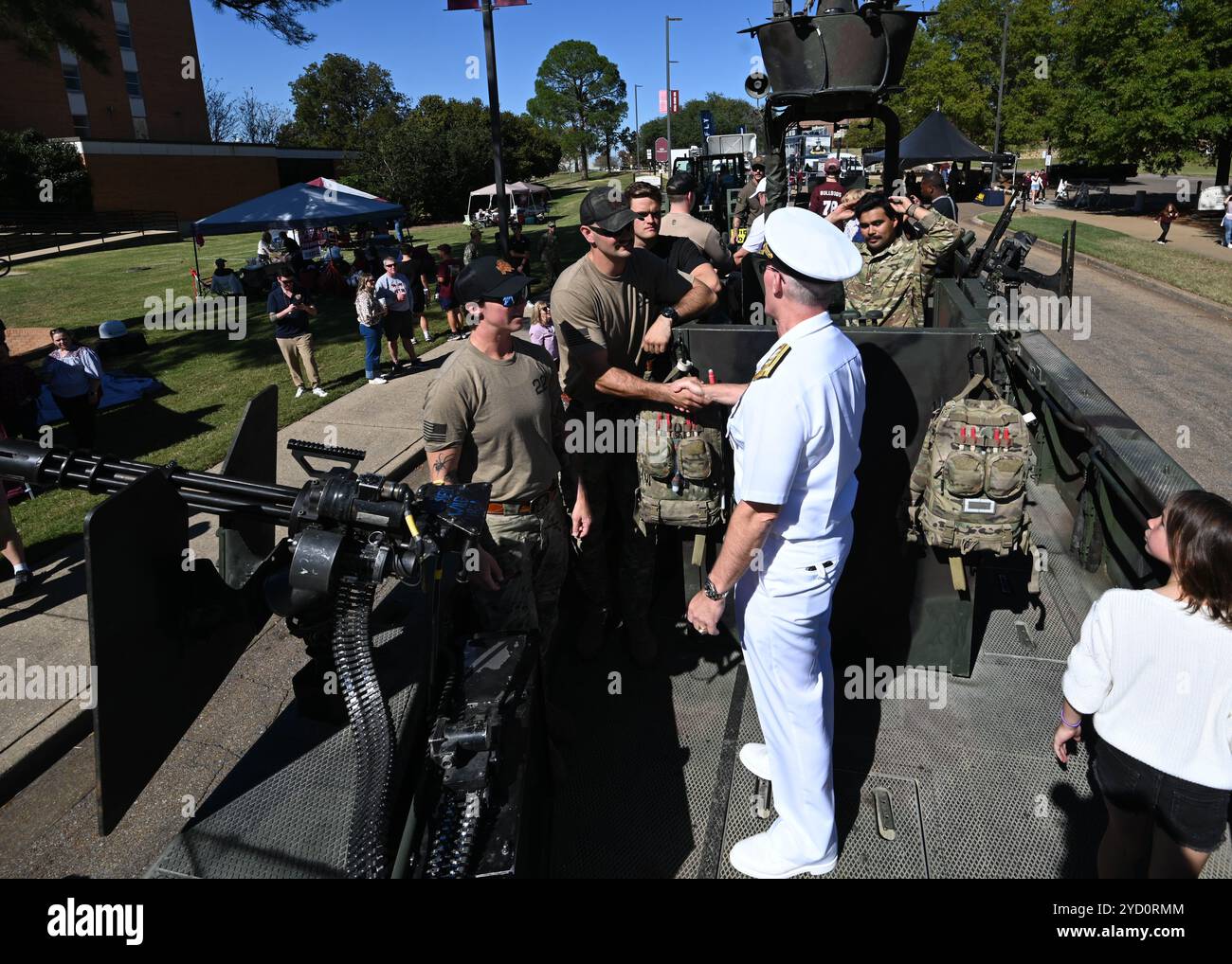 STARKVILLE, Miss. - Vice Adm. Rob Gaucher, commander, Submarine Forces ...