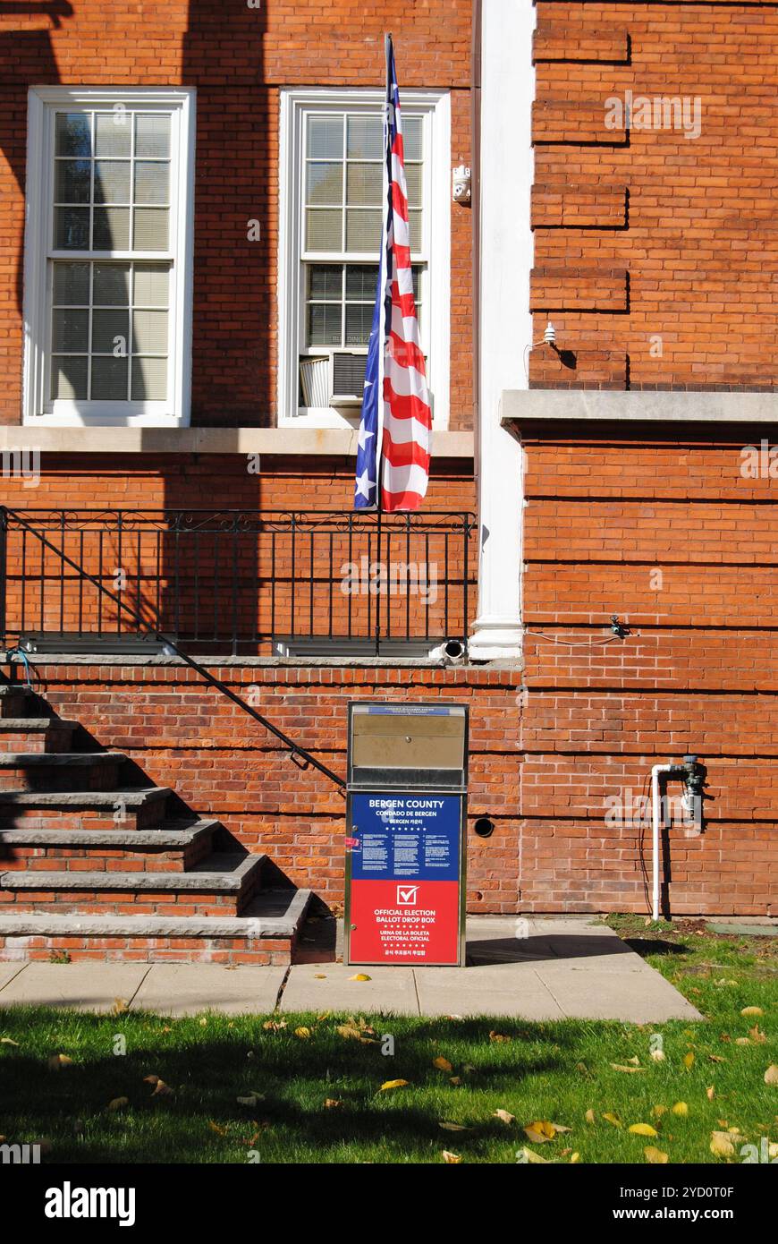 Rutherford, New Jersey, USA - October 24 2024: Official election ballot ...
