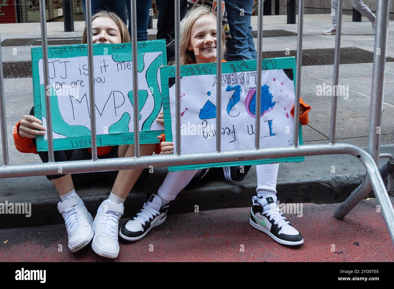 New York, NY, USA, 24 October, 2024: Atmosphere during celebration for ...