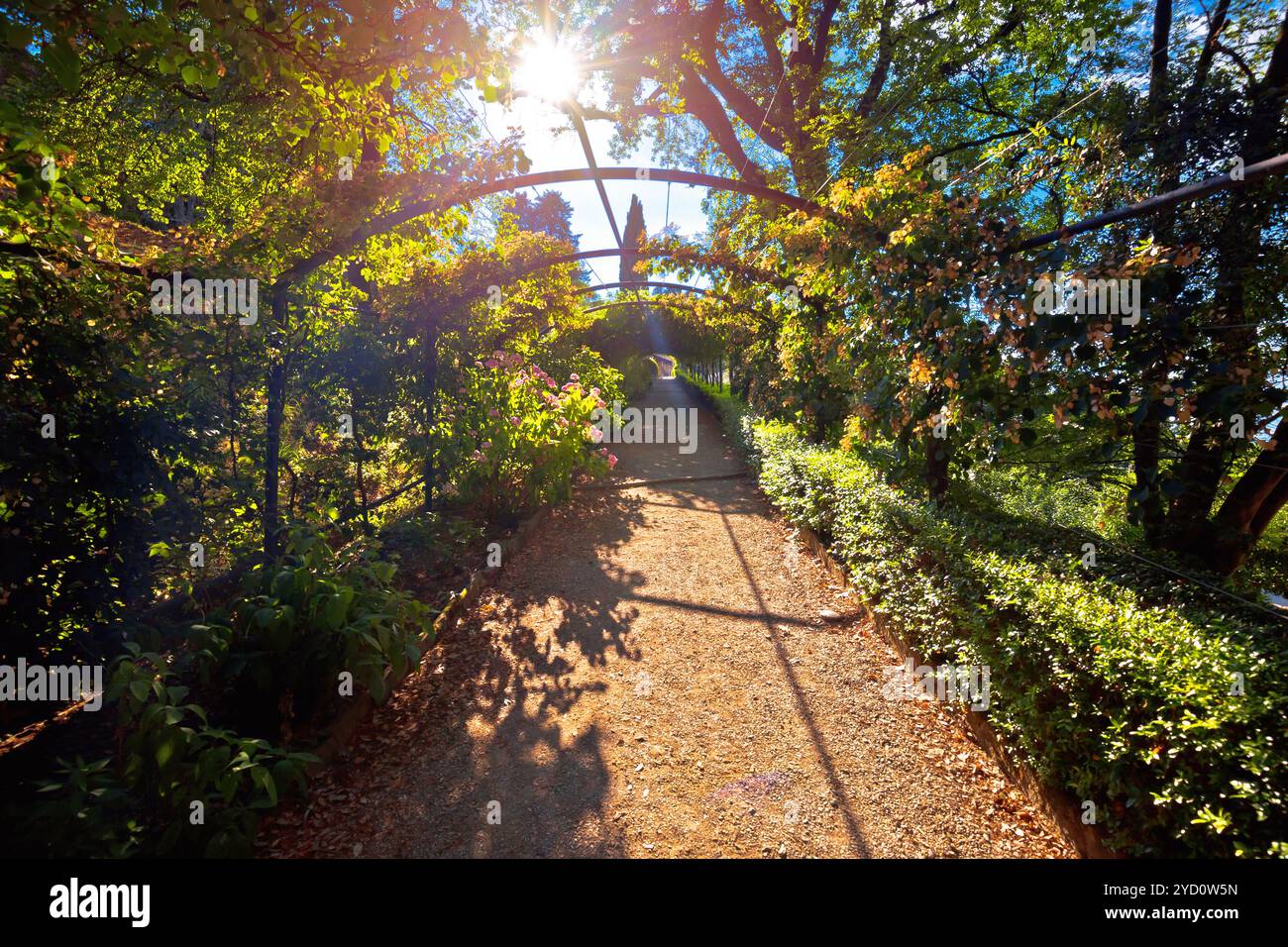 Garden tunnel hi-res stock photography and images - Alamy