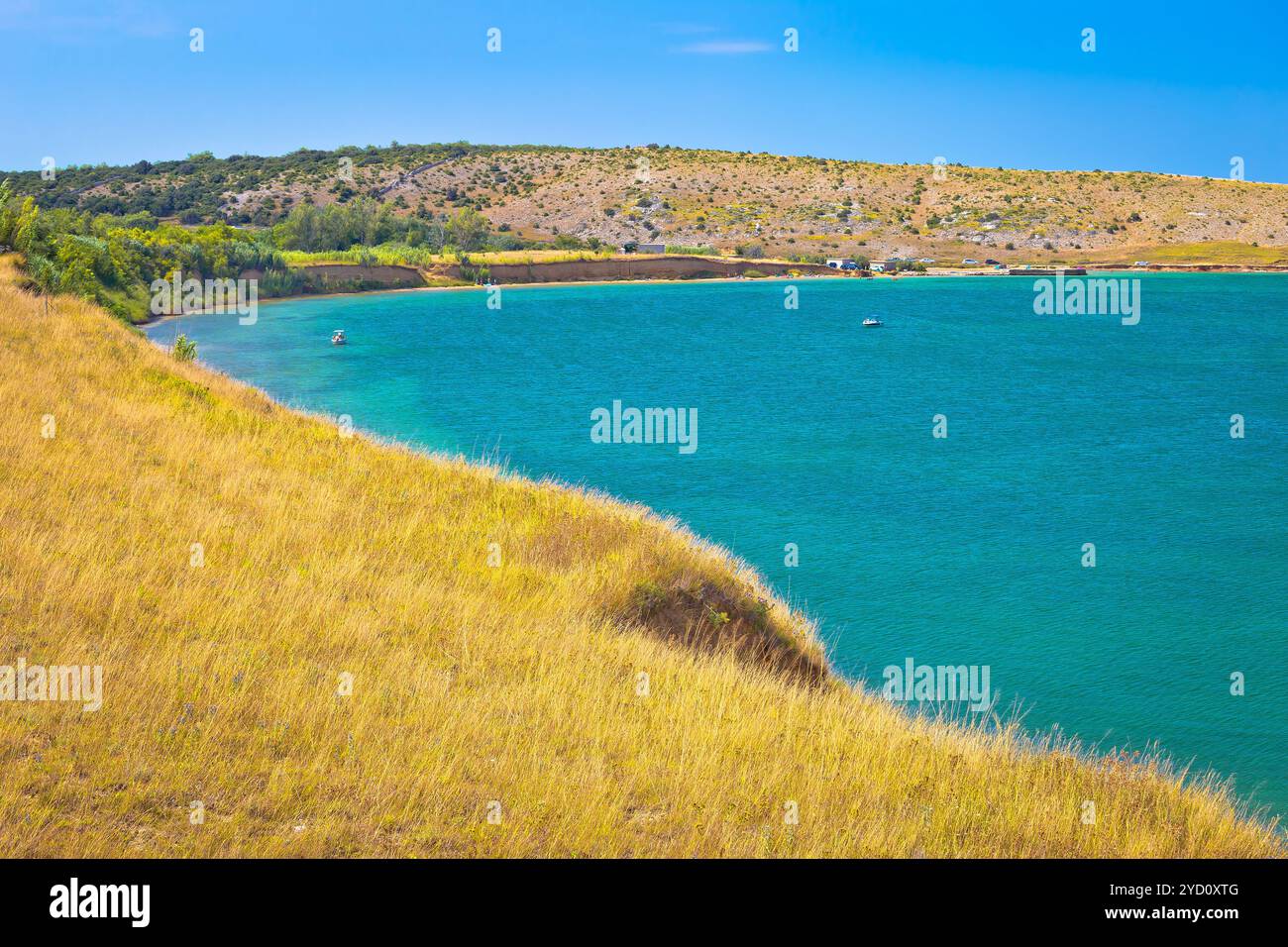 Zadar area beach scenery near Zecevo island Stock Photo - Alamy