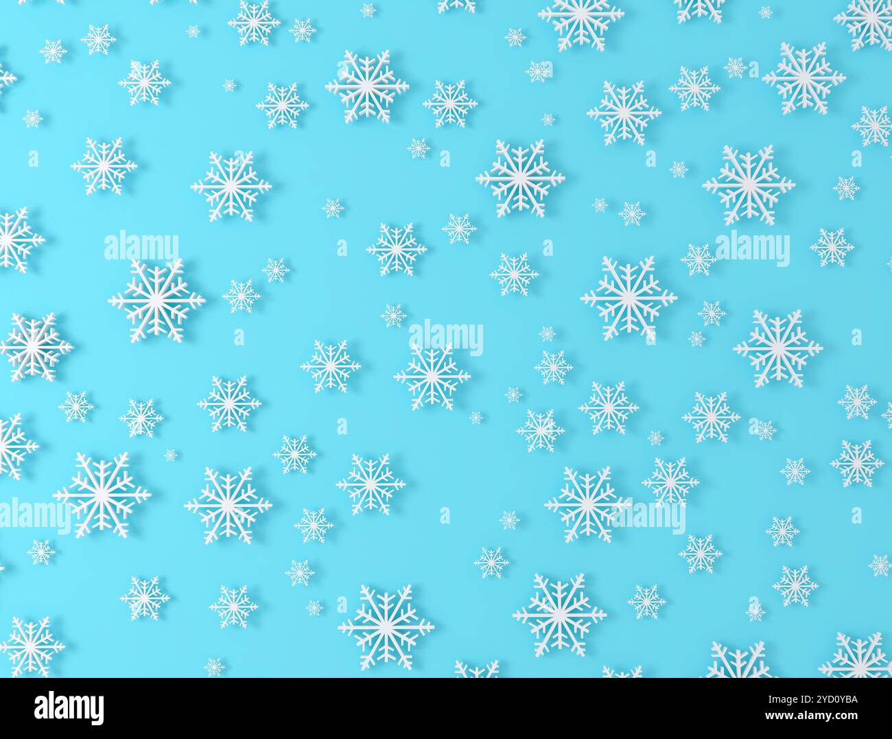 Merry Christmas Greetings card. White Paper cut snow flake. Happy New ...