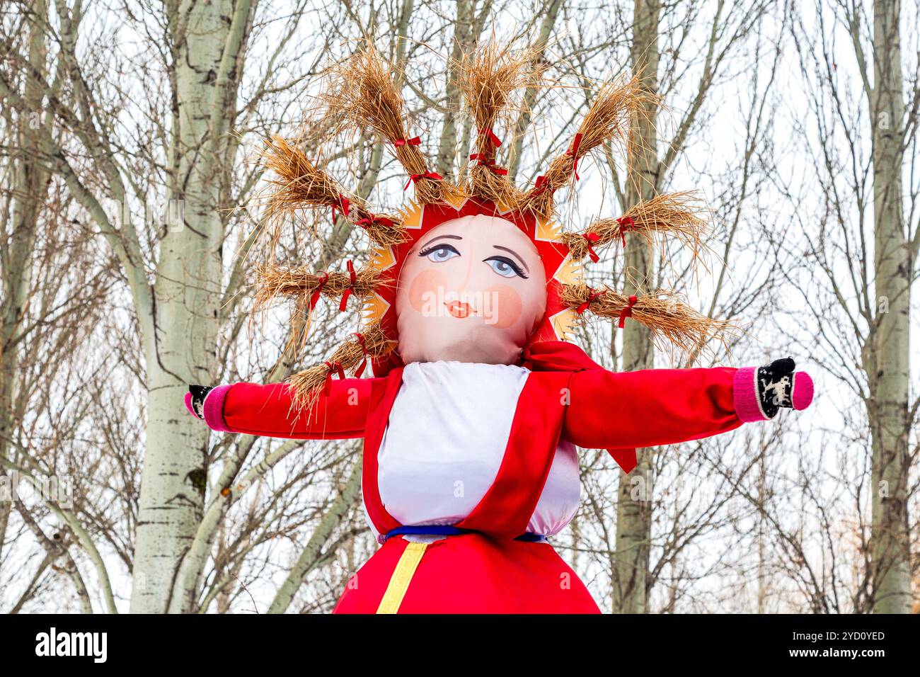 Big doll for the burning Stock Photo - Alamy