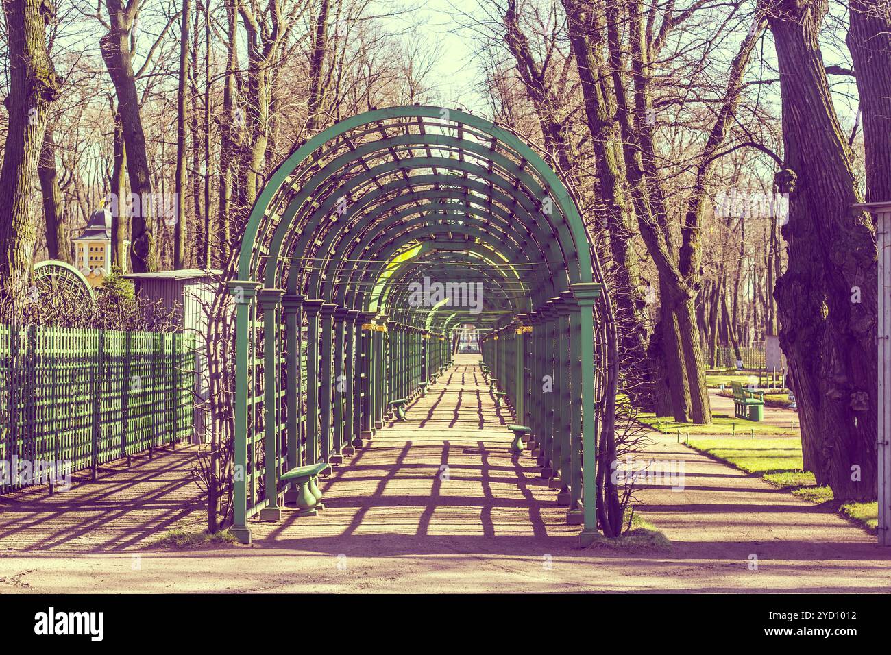 Park Summer Garden in St. Petersburg. The city's attractions ...