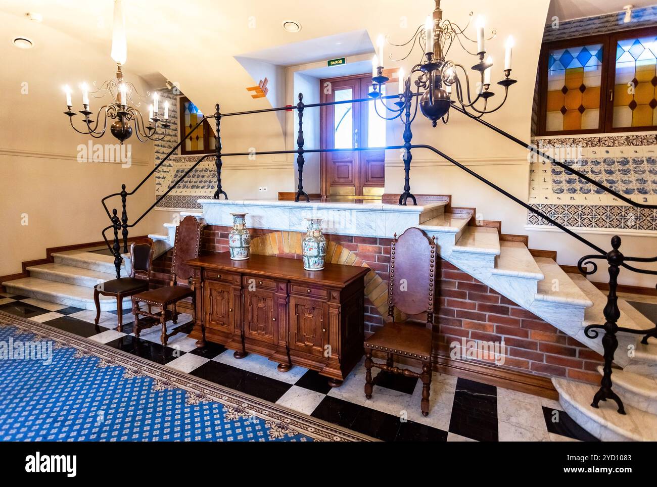 Interior of the Northern part of the Dutch Hall Stock Photo - Alamy