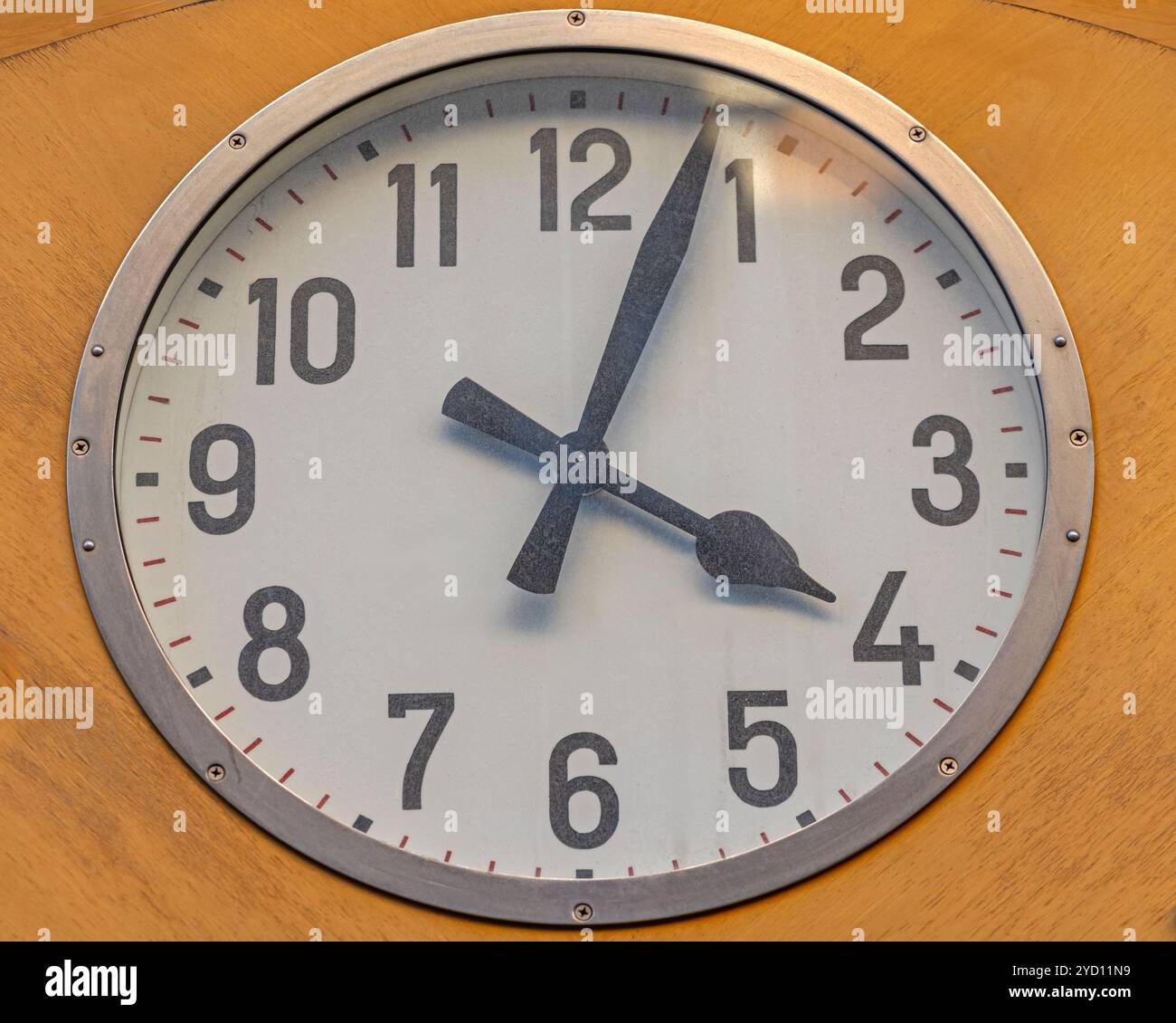 Big Analog Clock at Watches and Jewellery Shop in Trieste Italy Stock ...