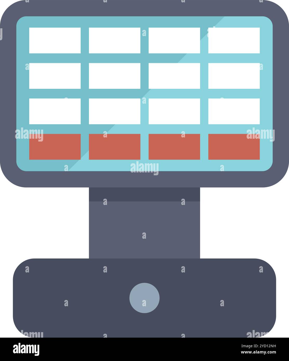 Point of sale system with a touchscreen for processing transactions ...
