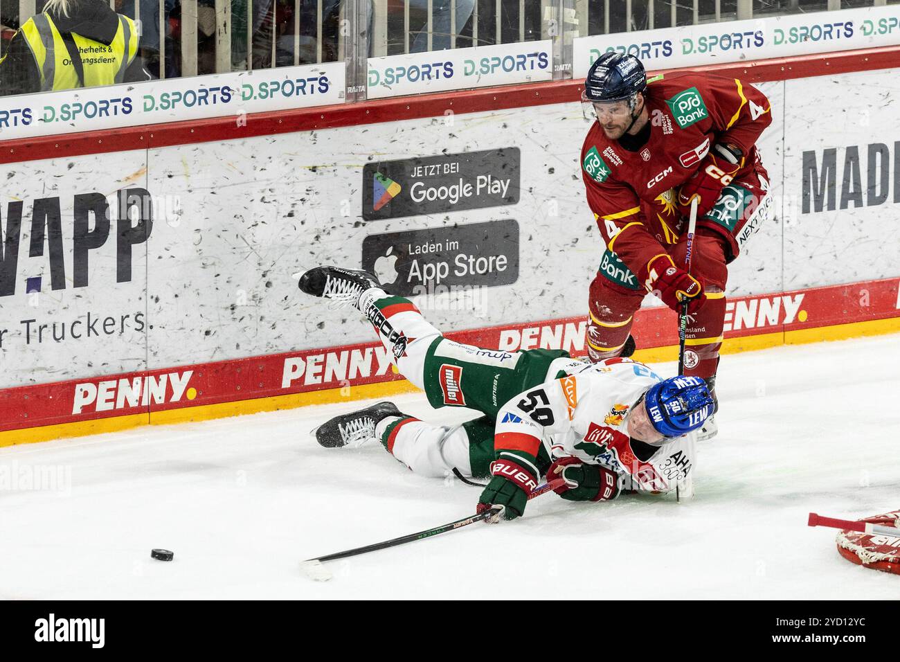 Alexander Oblinger (Augsburger Panther, 50) Penny DEL: D?sseldorfer EG ...