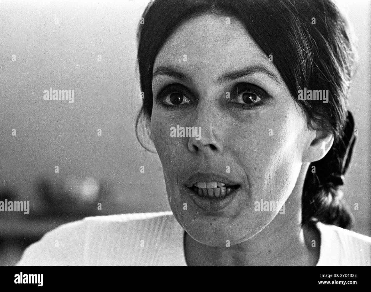 Argentine journalist and fiction writer Sara Gallardo during an ...
