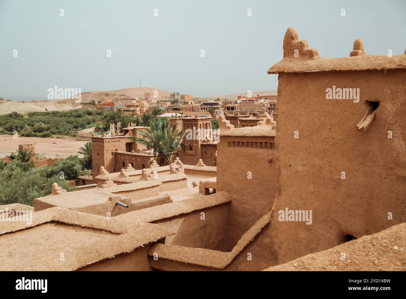 This picturesque village in Morocco features traditional earthen ...