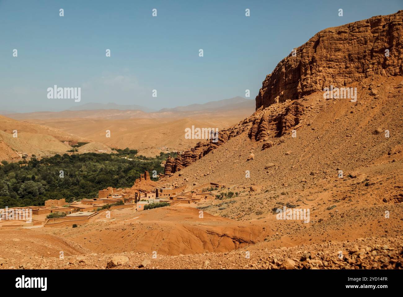 The stunning Badlands of Morocco reveal eroded hills and ancient ...