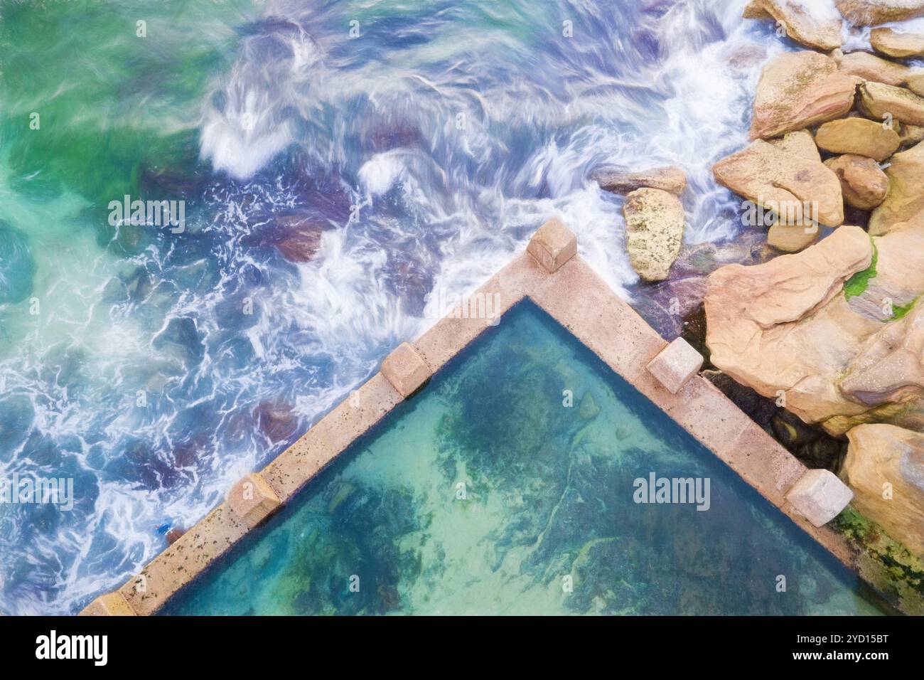 Rock pool baths hi-res stock photography and images - Alamy