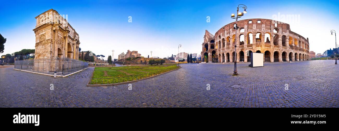Square colosseum hi-res stock photography and images - Alamy