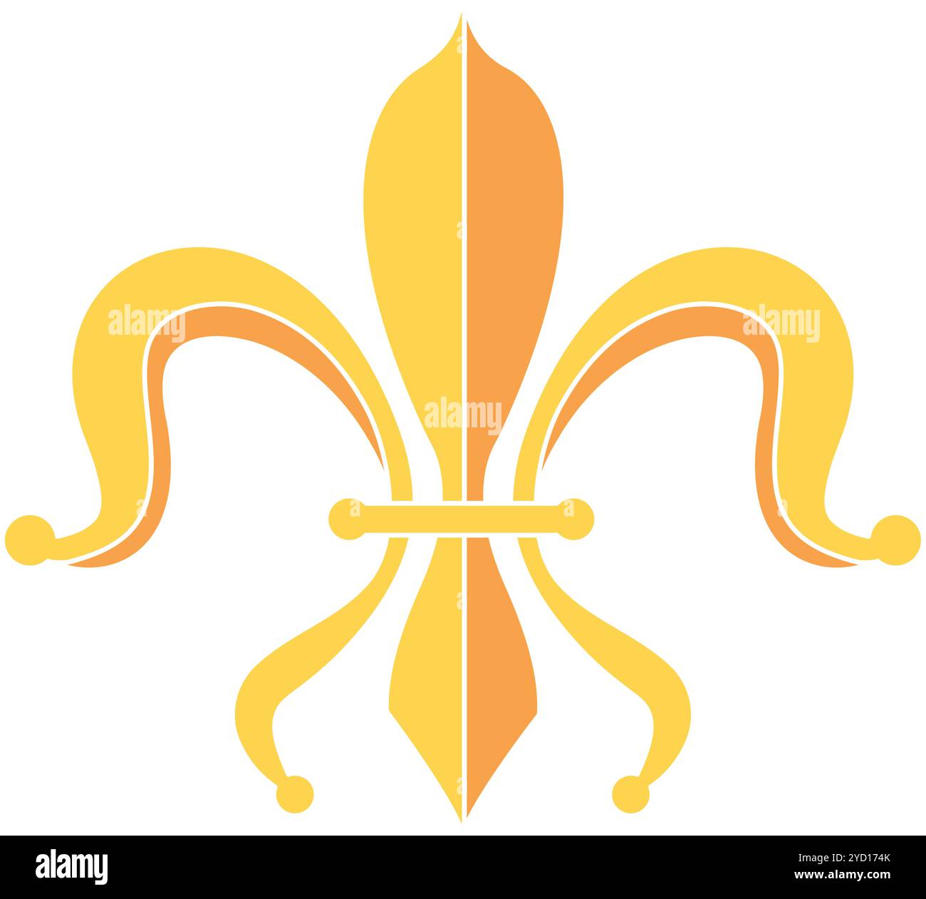 Fleur de lys coat of arms symbol icon Vector Stock Vector Image & Art ...