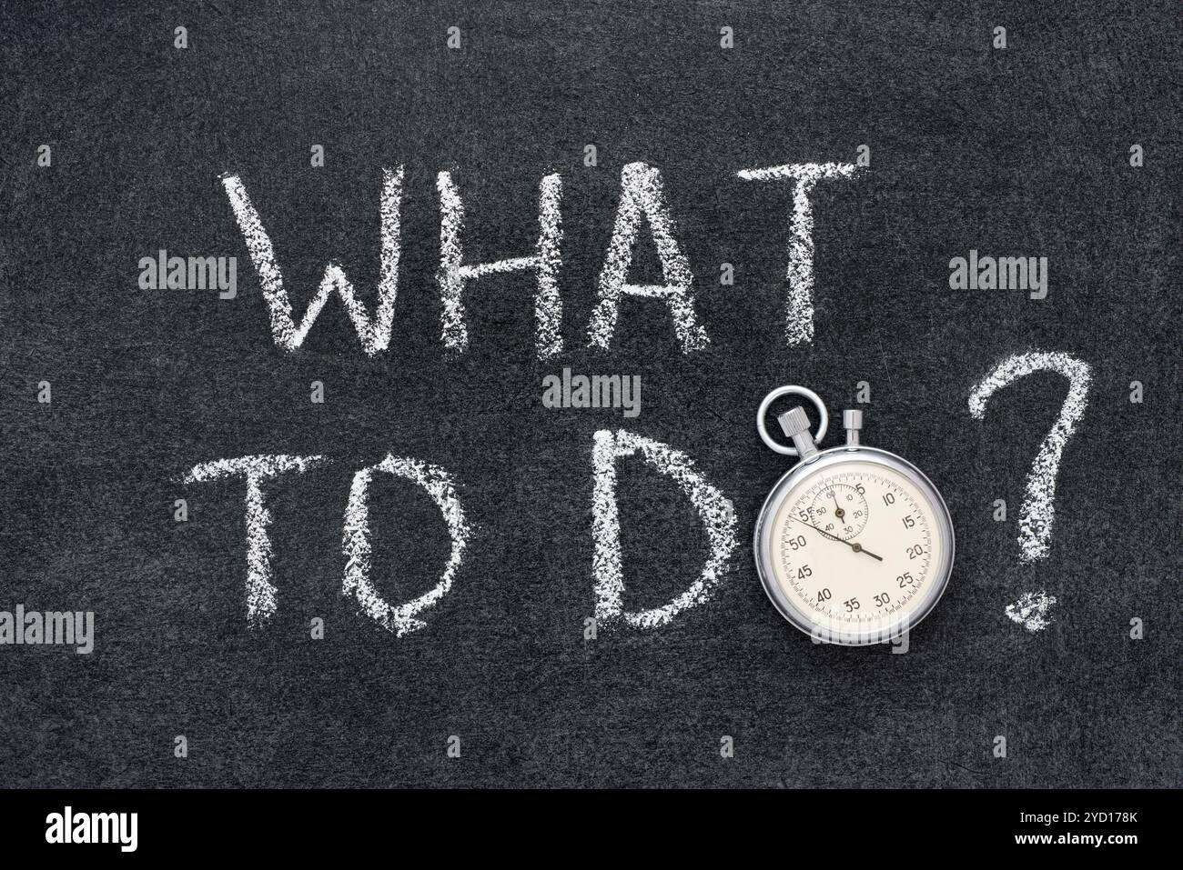 What to do Stock Photo - Alamy