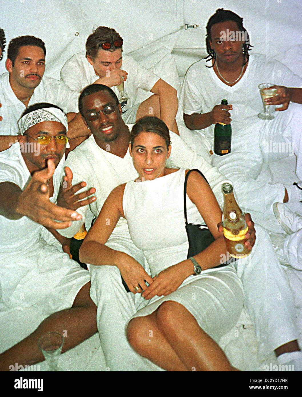Sean combs party leonardo dicaprio hi-res stock photography and images ...