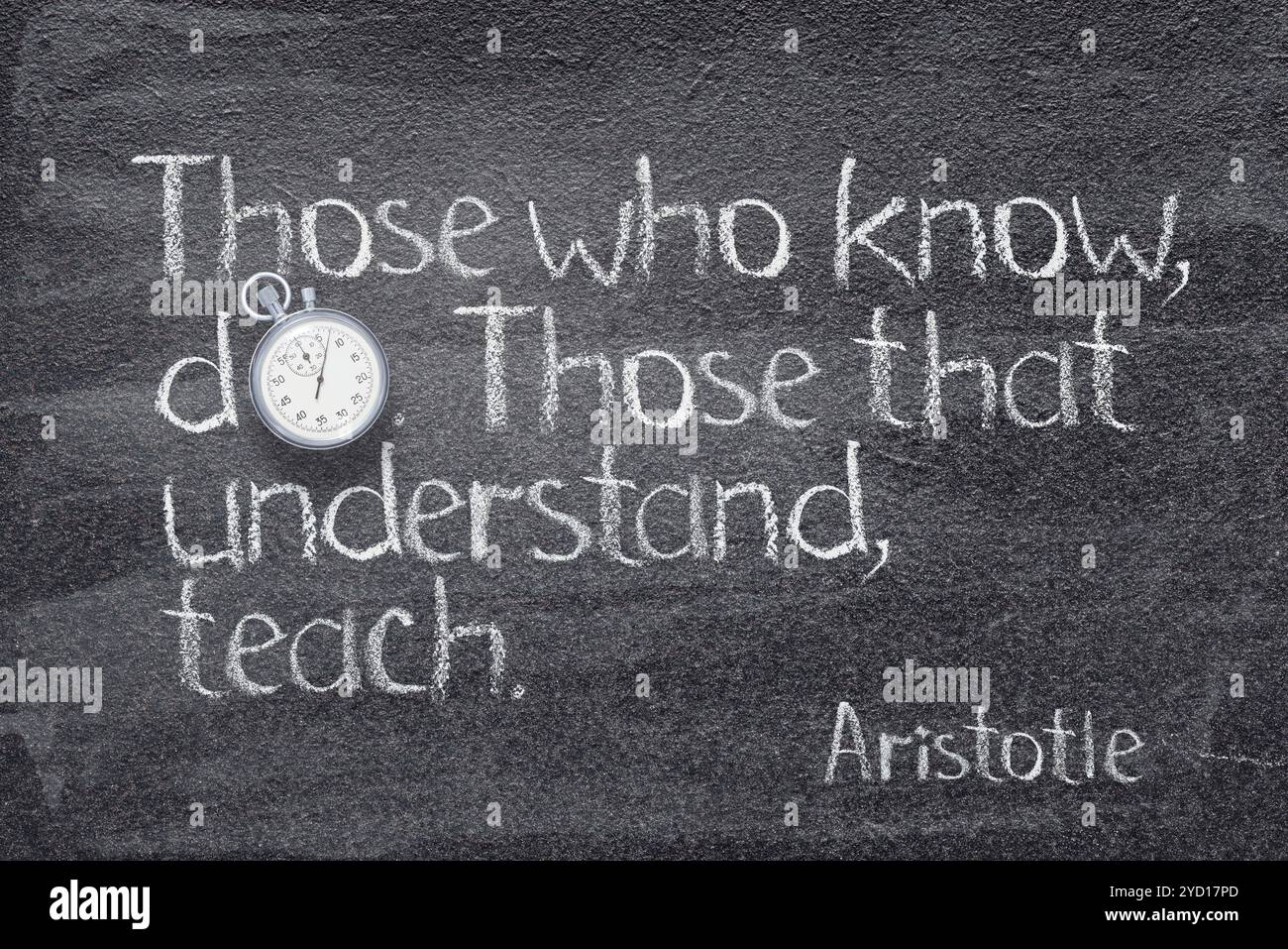 Those who know, do. Those that understand, teach - quote of ancient ...
