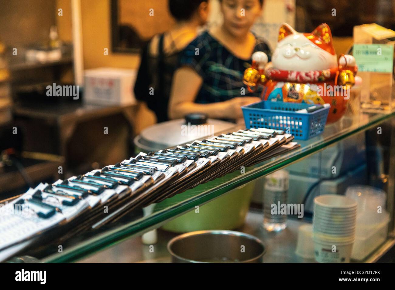Taipei, Taiwan - October 10th 2019: Exploring local cuisine at a ...