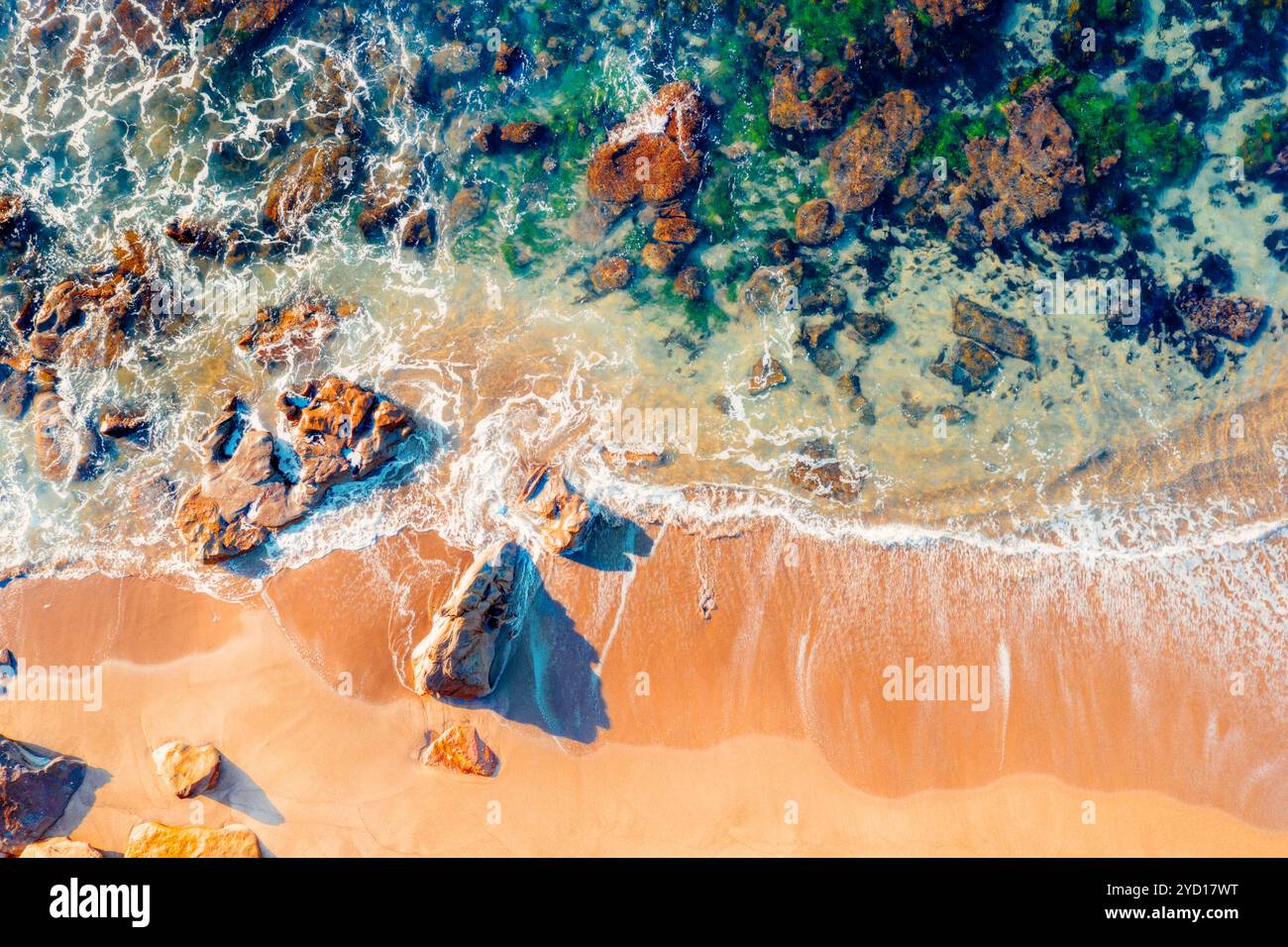 Abstract seashore rocks hi-res stock photography and images - Alamy