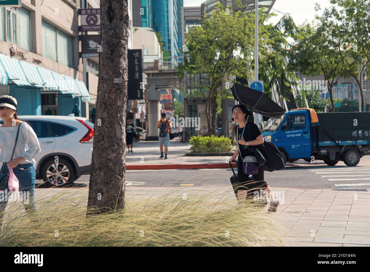 Taipei, Taiwan - October 10th 2019: Urban life in Taipei, Taiwan, as ...