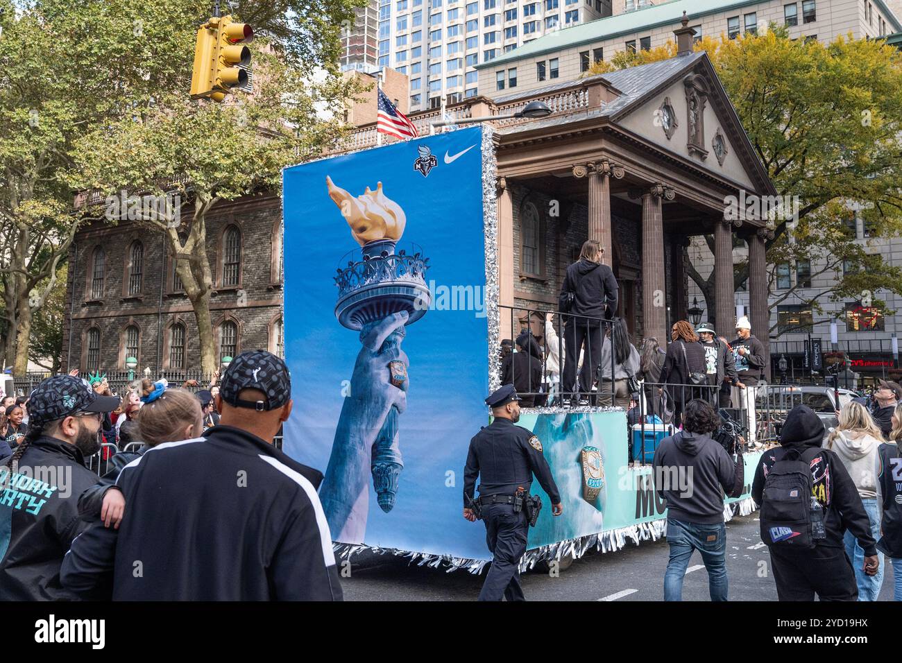 New York, NY, USA, 24 October, 2024: Atmosphere during celebration for ...