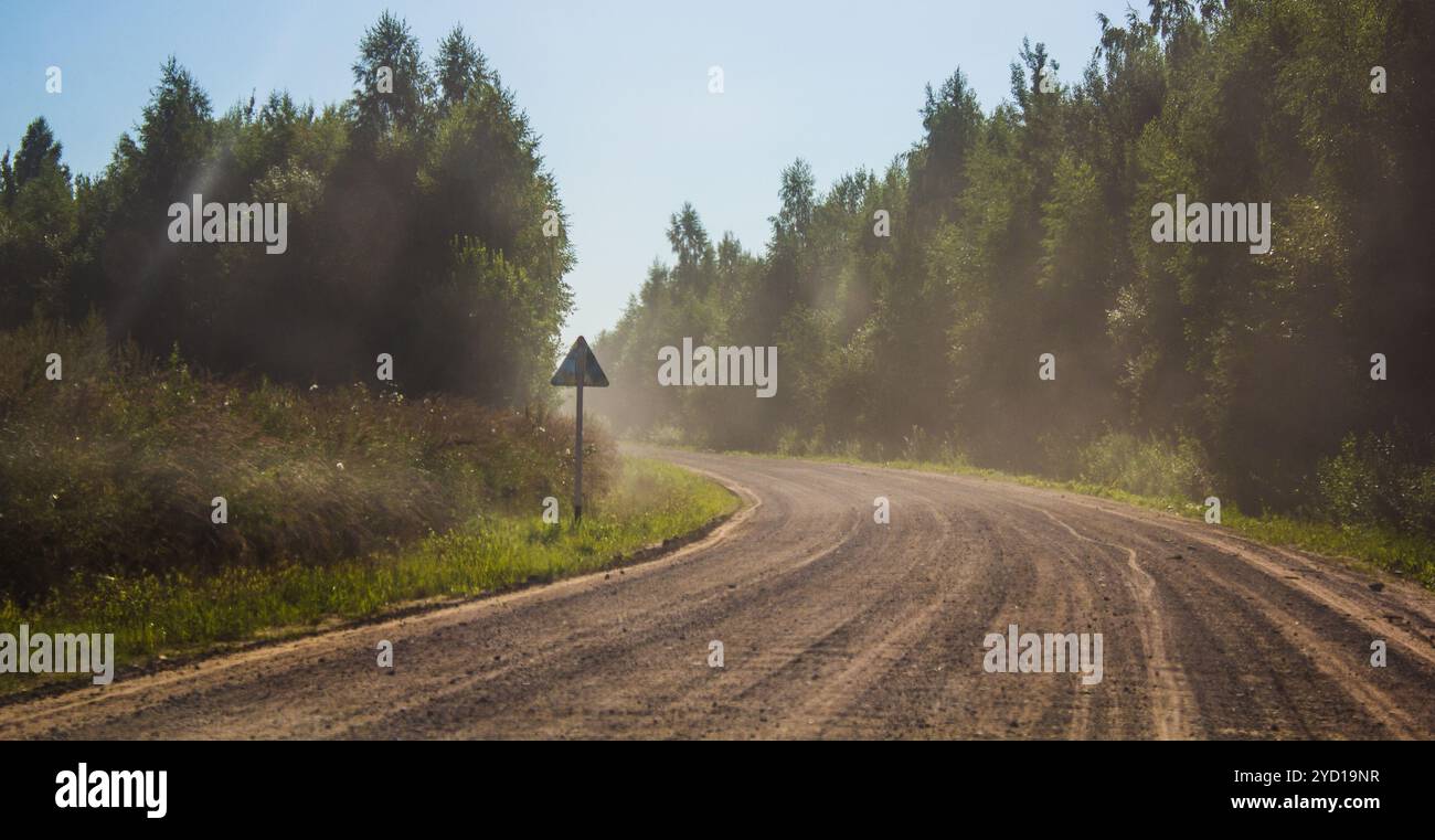 Dust dirt road hi-res stock photography and images - Alamy