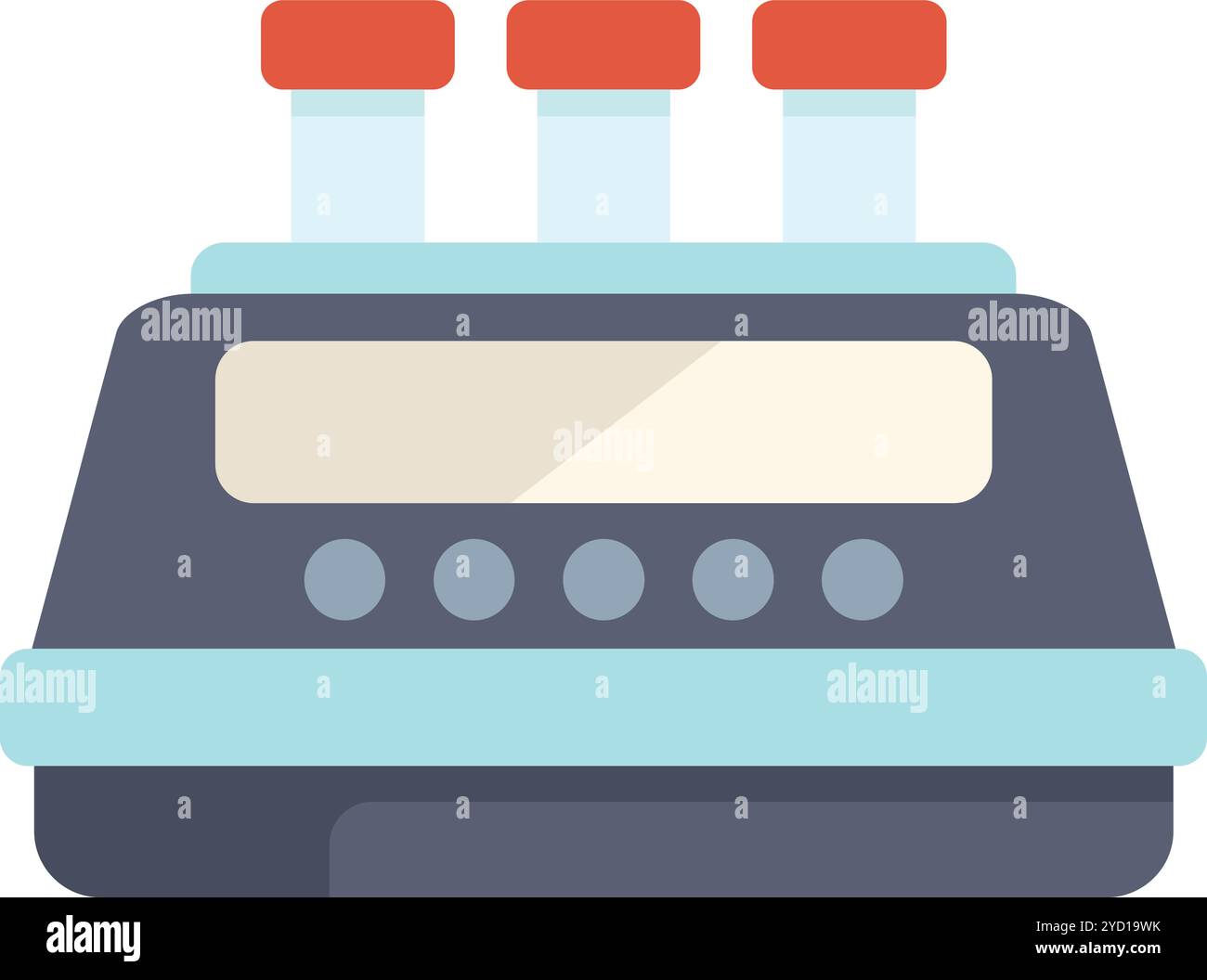 Laboratory equipment heating test tubes using water bath for scientific ...