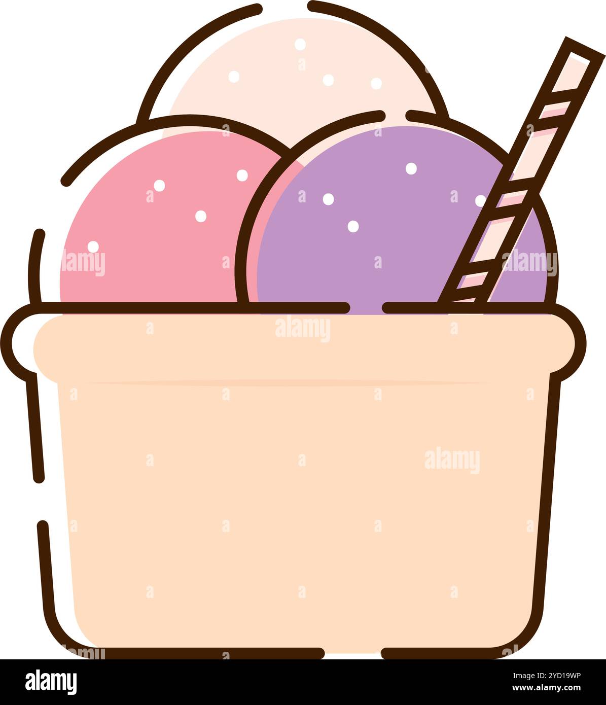 Ice cream sundae icon Vector Stock Vector Image & Art - Alamy