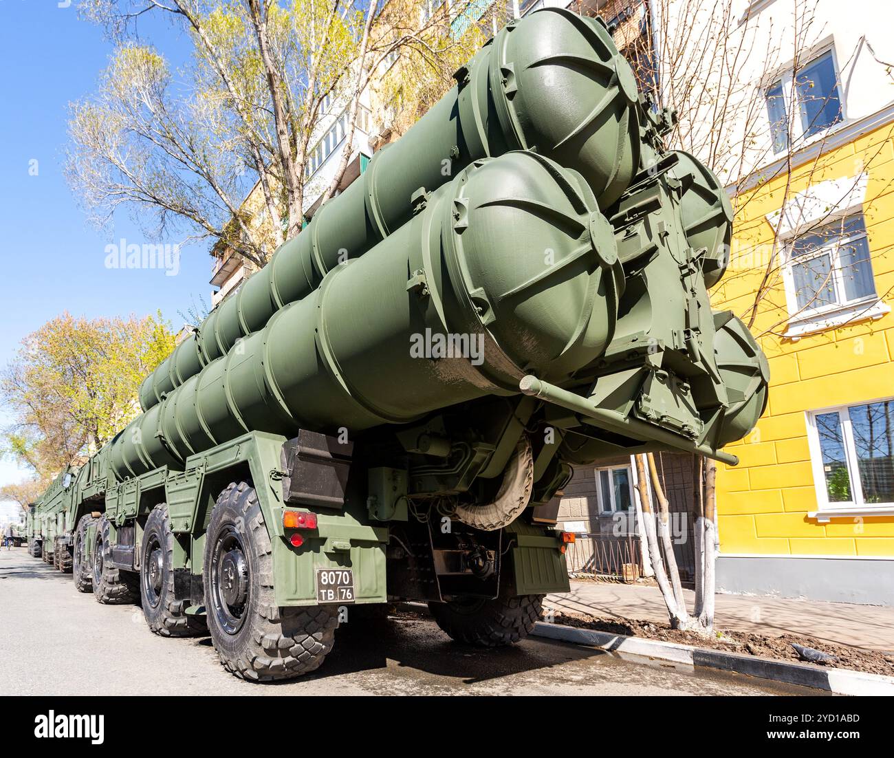 Russian anti-aircraft missile system (SAM) S-300 Stock Photo - Alamy