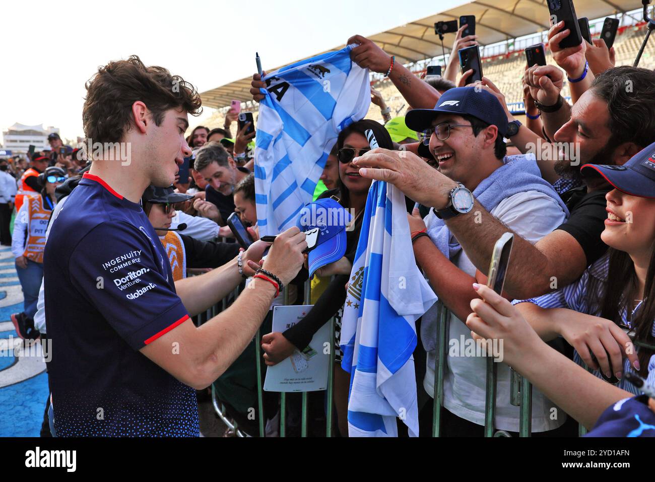 Mexico City, Mexico. 24th Oct, 2024. Franco Colapinto (ARG) Williams ...
