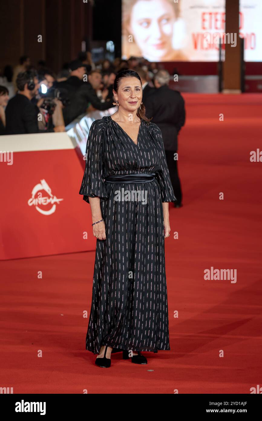 Rome, Italy - October 21, 2024: Italian actress Antonella Attili ...