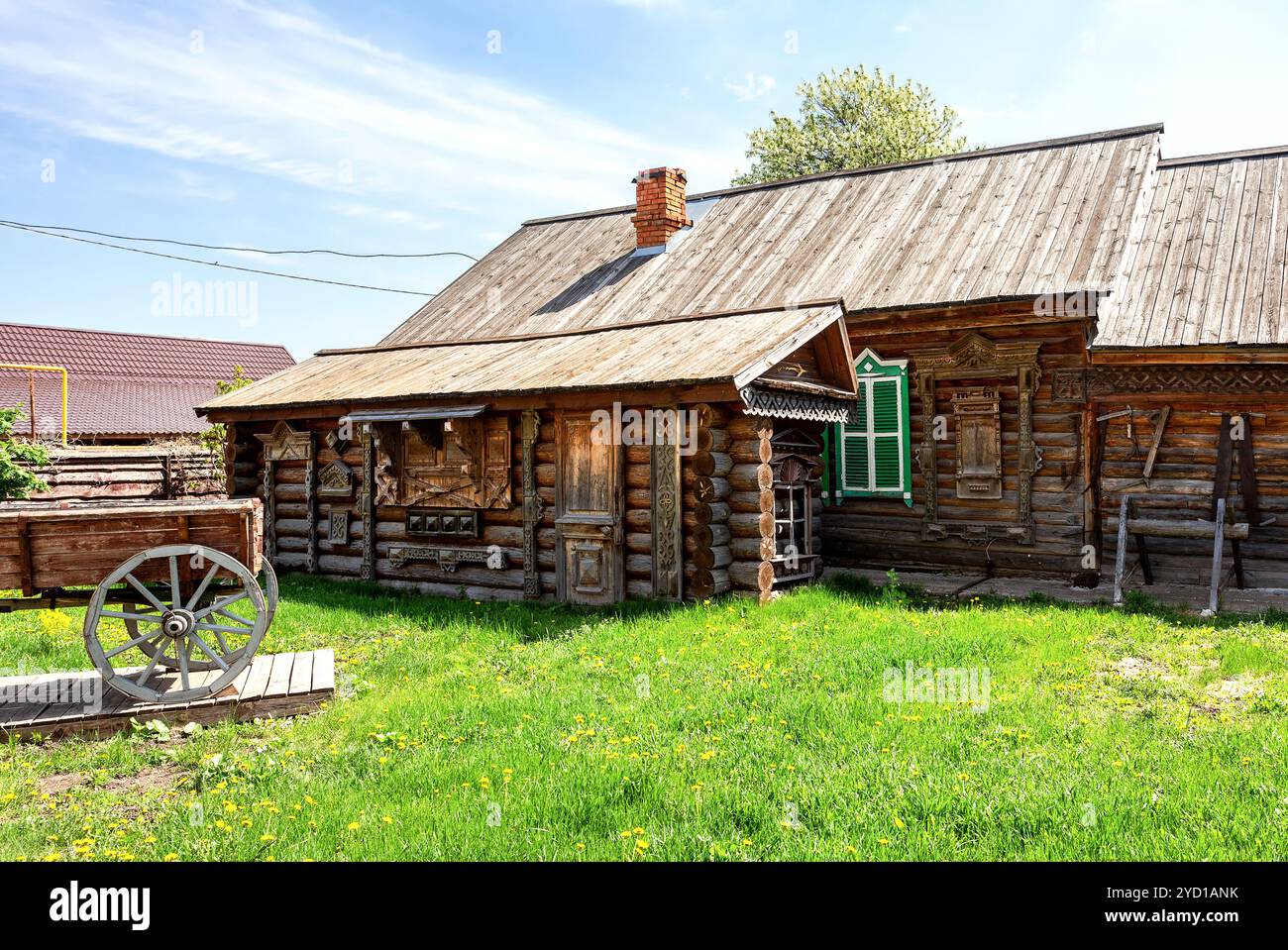House museum of famous painter Ilya Repin Stock Photo - Alamy