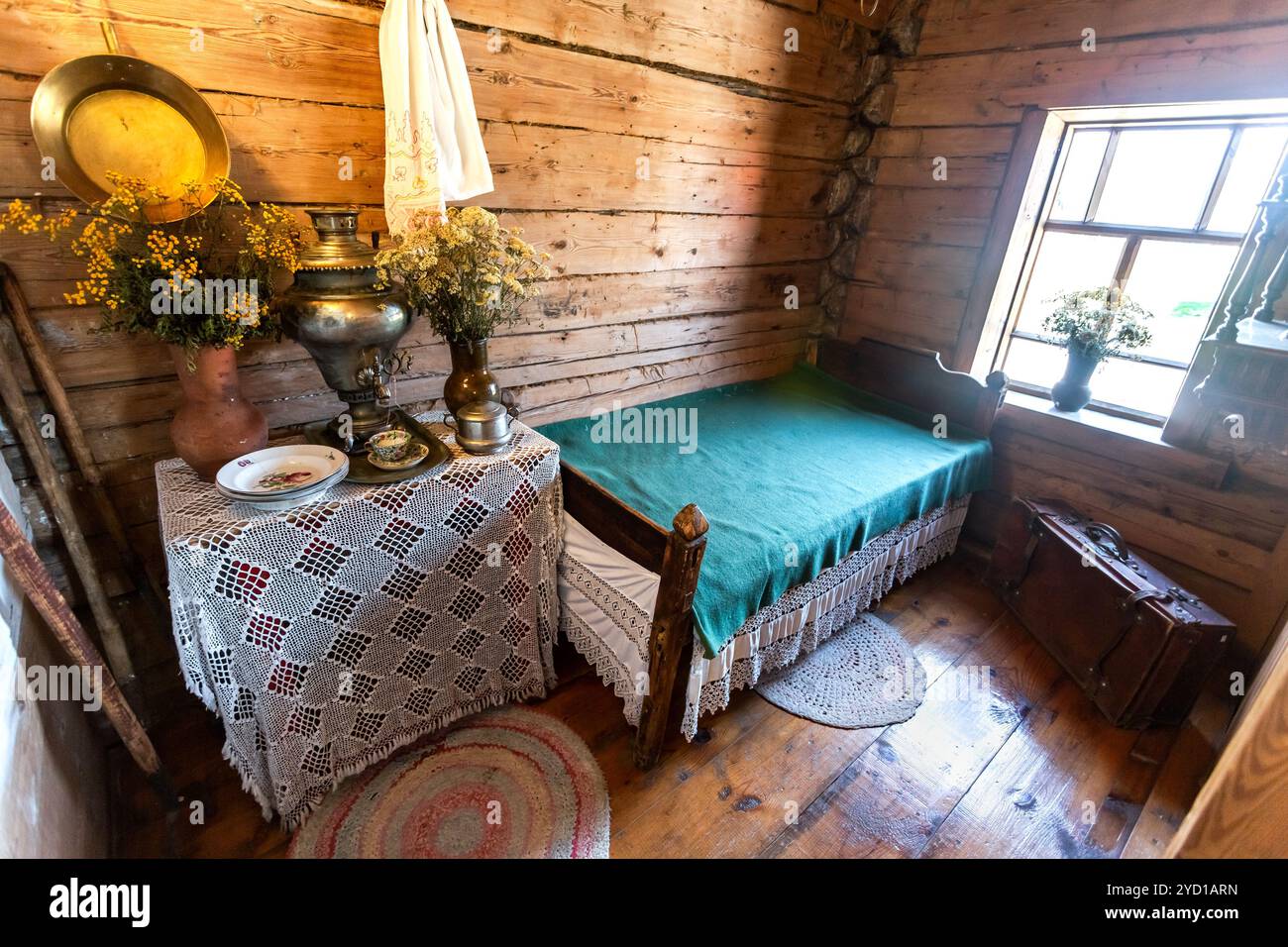 Interior of the house museum of painter Ilya Repin Stock Photo - Alamy