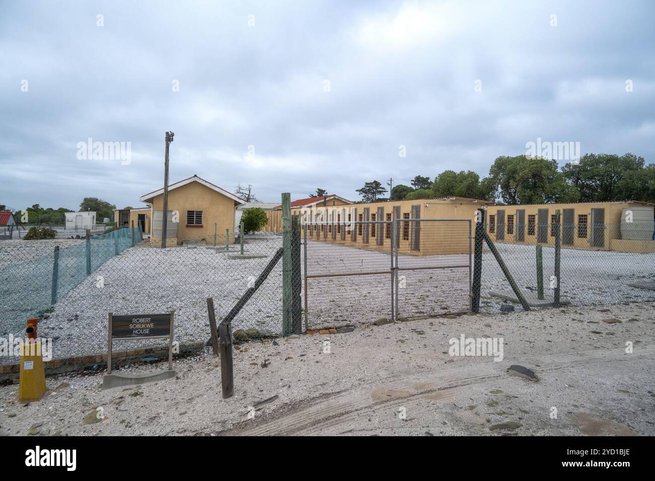 Robert Sobukwe House and prison cells on Robben Island Stock Photo - Alamy
