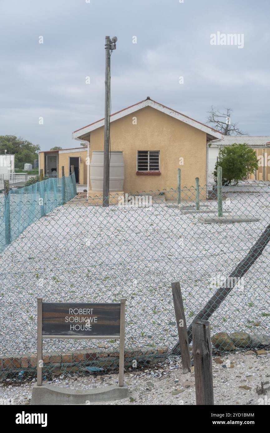 Robert Sobukwe House on Robben Island Stock Photo - Alamy
