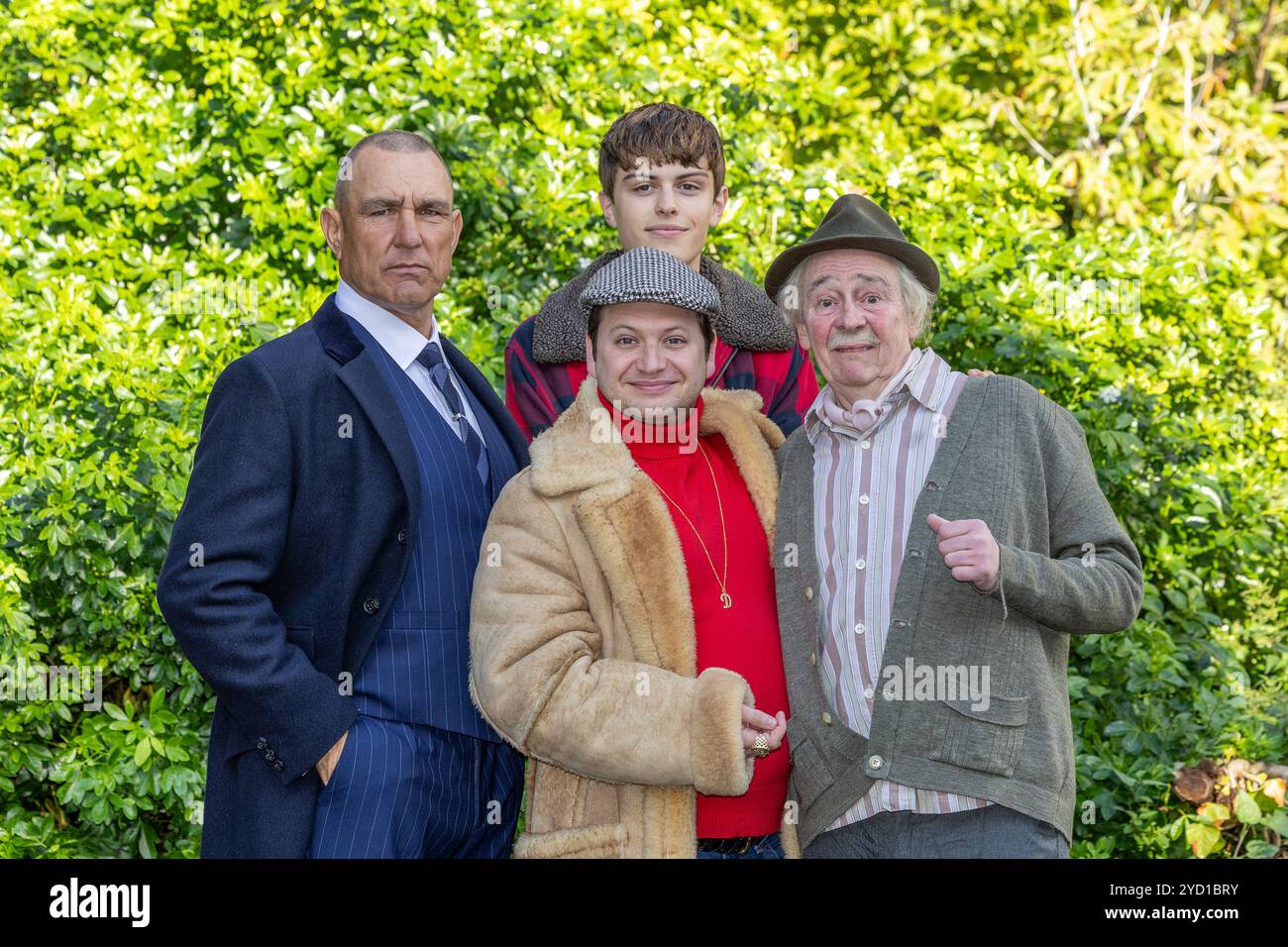 Cast attend a photocall for the London season of Only Fools and Horses ...