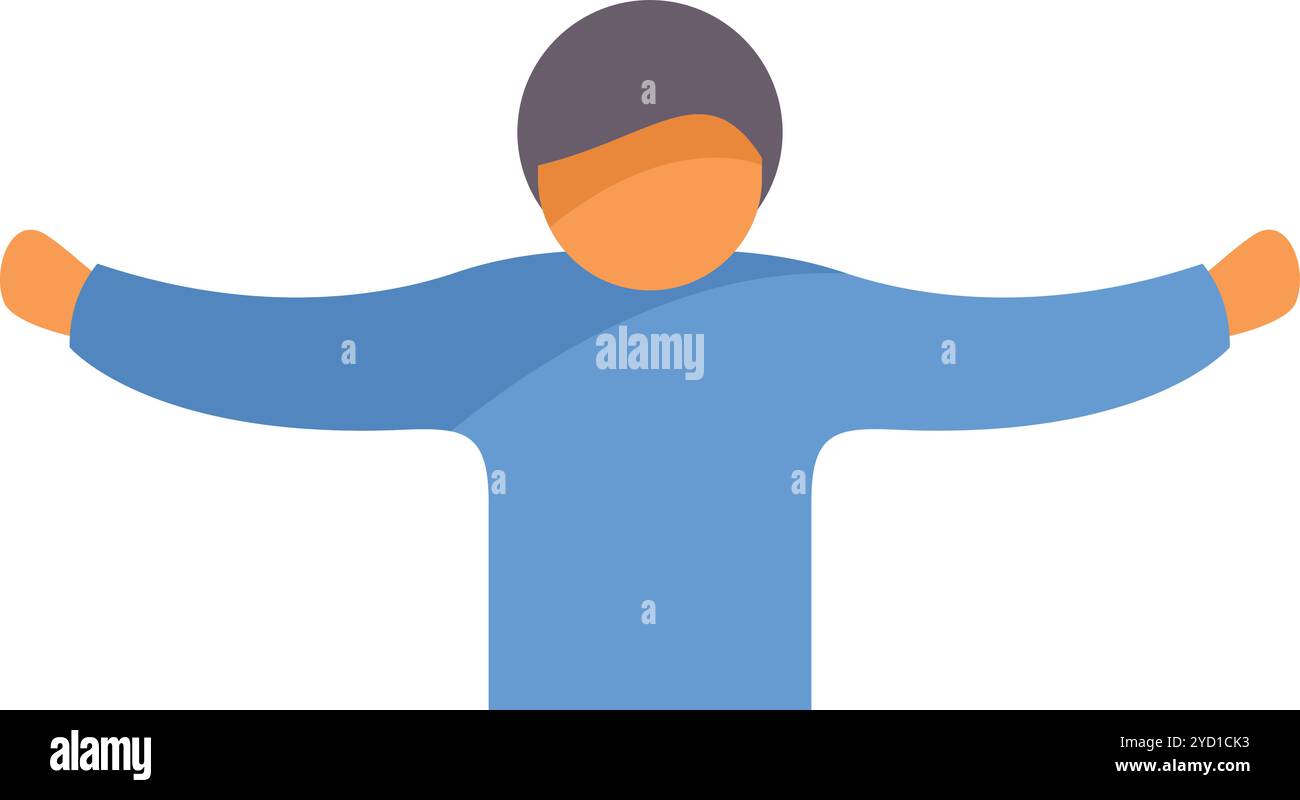 Wide open arms Stock Vector Images - Alamy