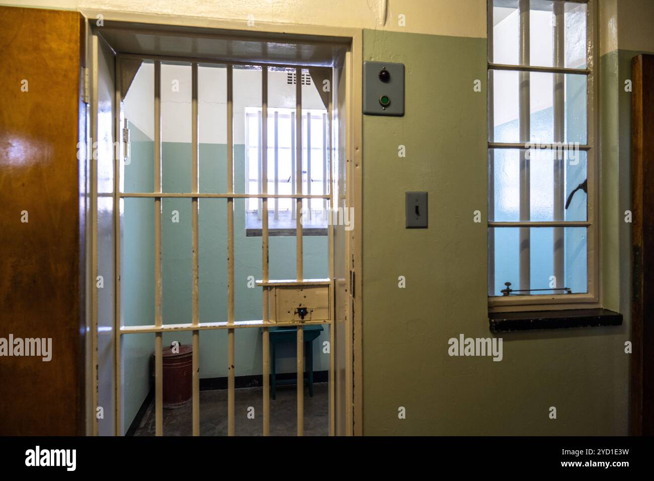 Nelson Mandela's cell on Robben Island, South Africa Stock Photo - Alamy