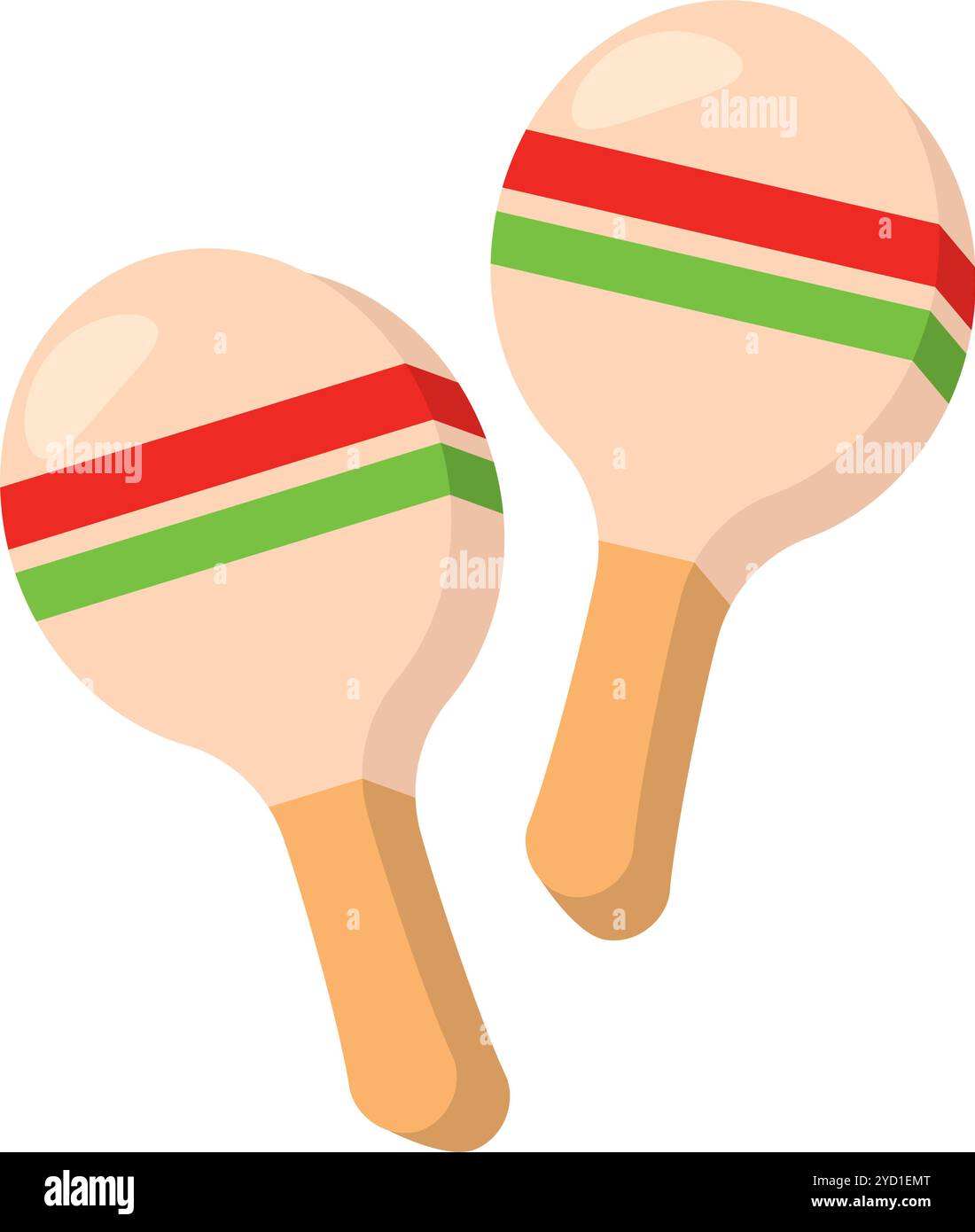 Maracas mexican icon musical hi-res stock photography and images - Alamy