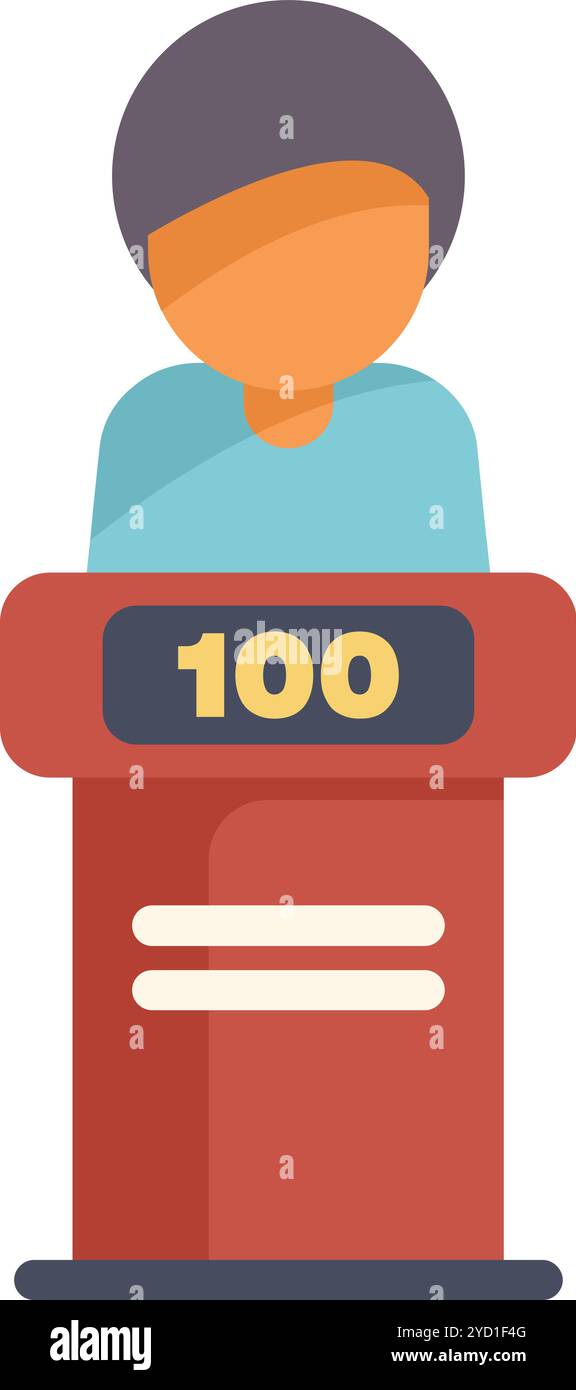 Quiz show contestant Stock Vector Images - Alamy