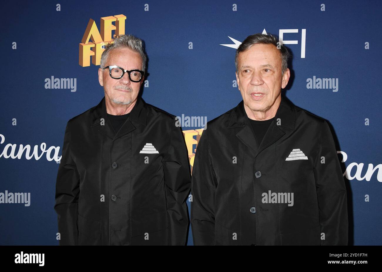 HOLLYWOOD, CALIFORNIA - OCTOBER 23: (L-R) Mark Mothersbaugh and Robert ...