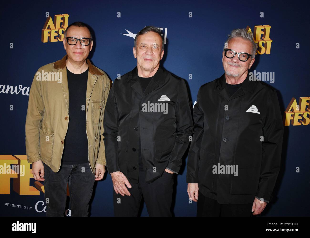 HOLLYWOOD, CALIFORNIA - OCTOBER 23: (L-R) Mark Mothersbaugh, Fred ...