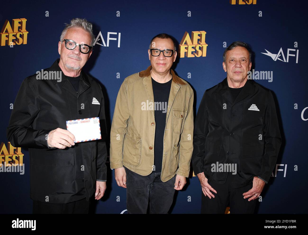 HOLLYWOOD, CALIFORNIA - OCTOBER 23: (L-R) Mark Mothersbaugh, Fred ...