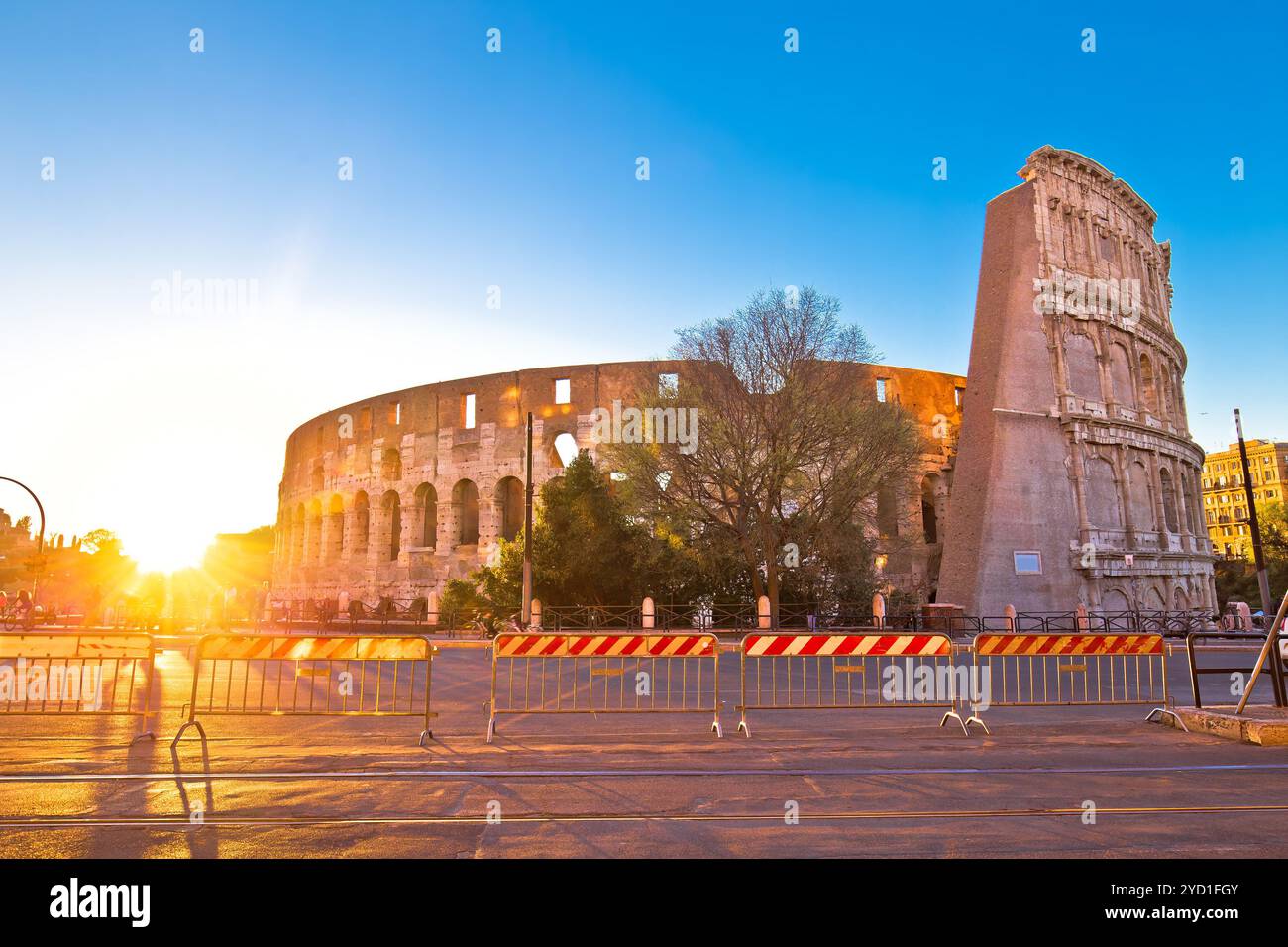 Rome view sunset hi-res stock photography and images - Alamy